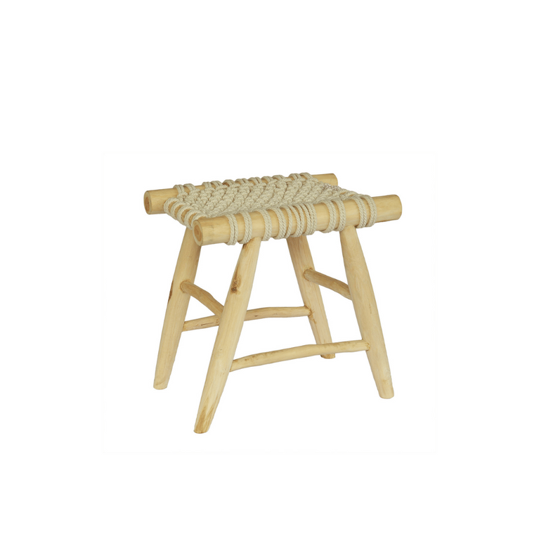Macrame Knot Stool – Trestle South Africa