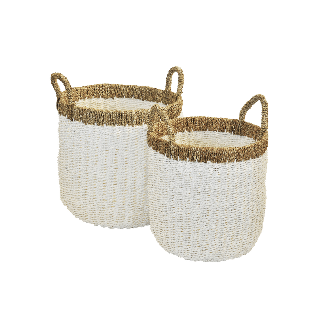 Storage Baskets in White – Trestle South Africa